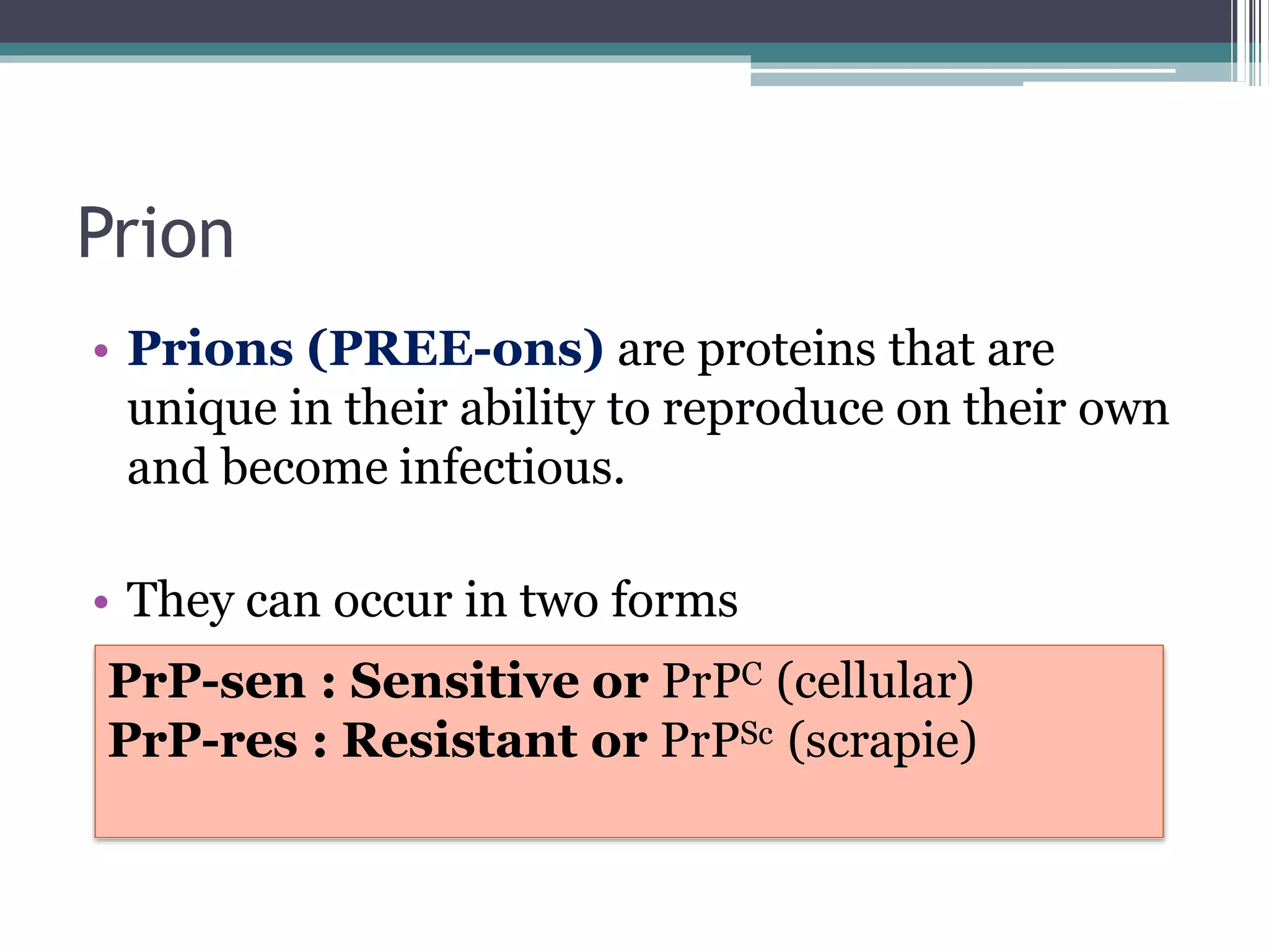 Prions | PPTX
