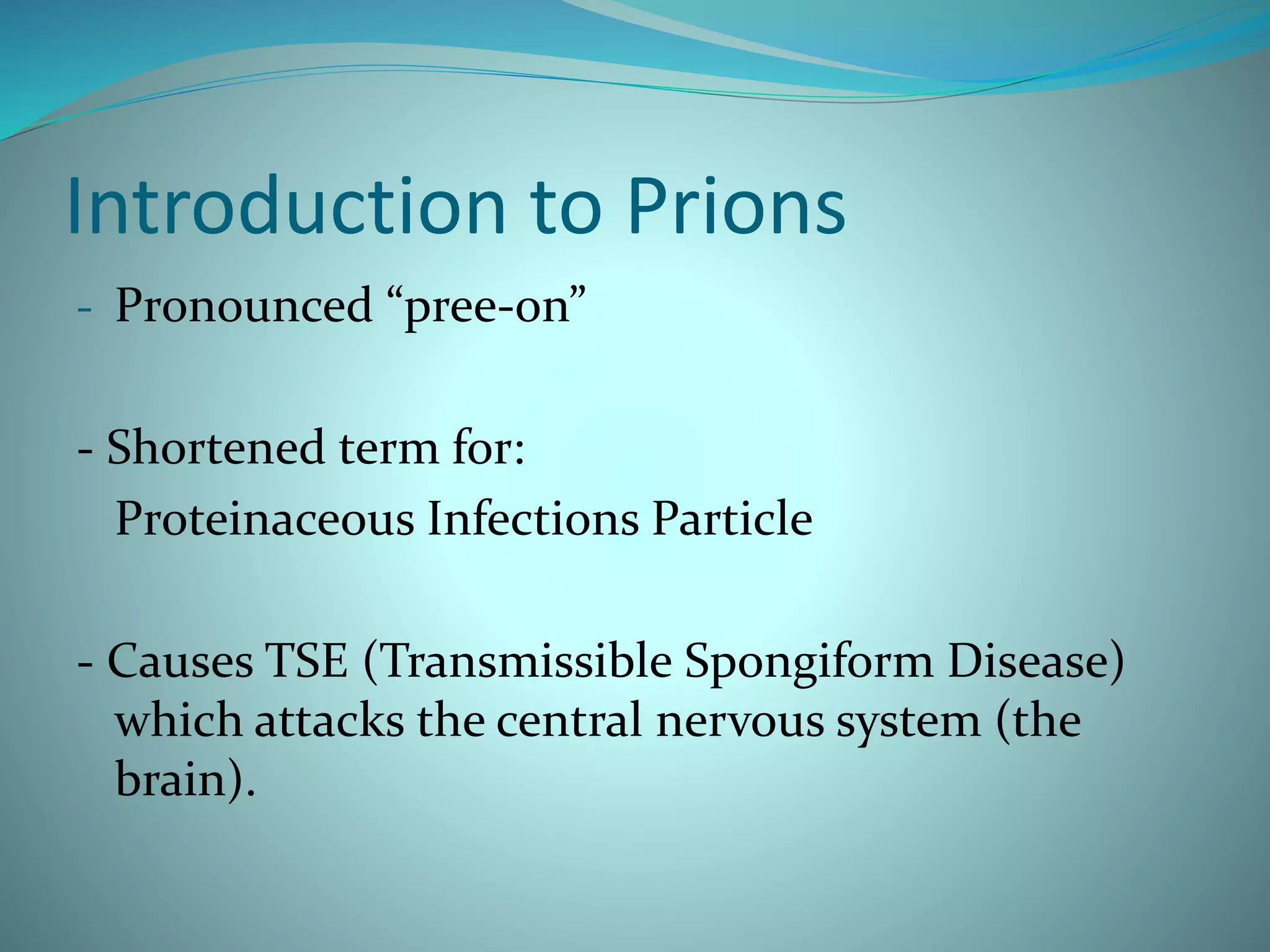 Prions | PPTX