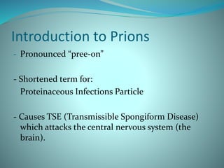 Prions | PPTX