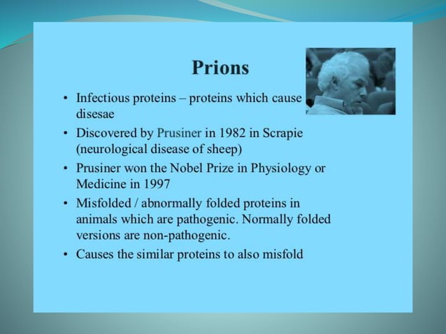 Prions | PPTX | Infectious Diseases | Diseases and Conditions
