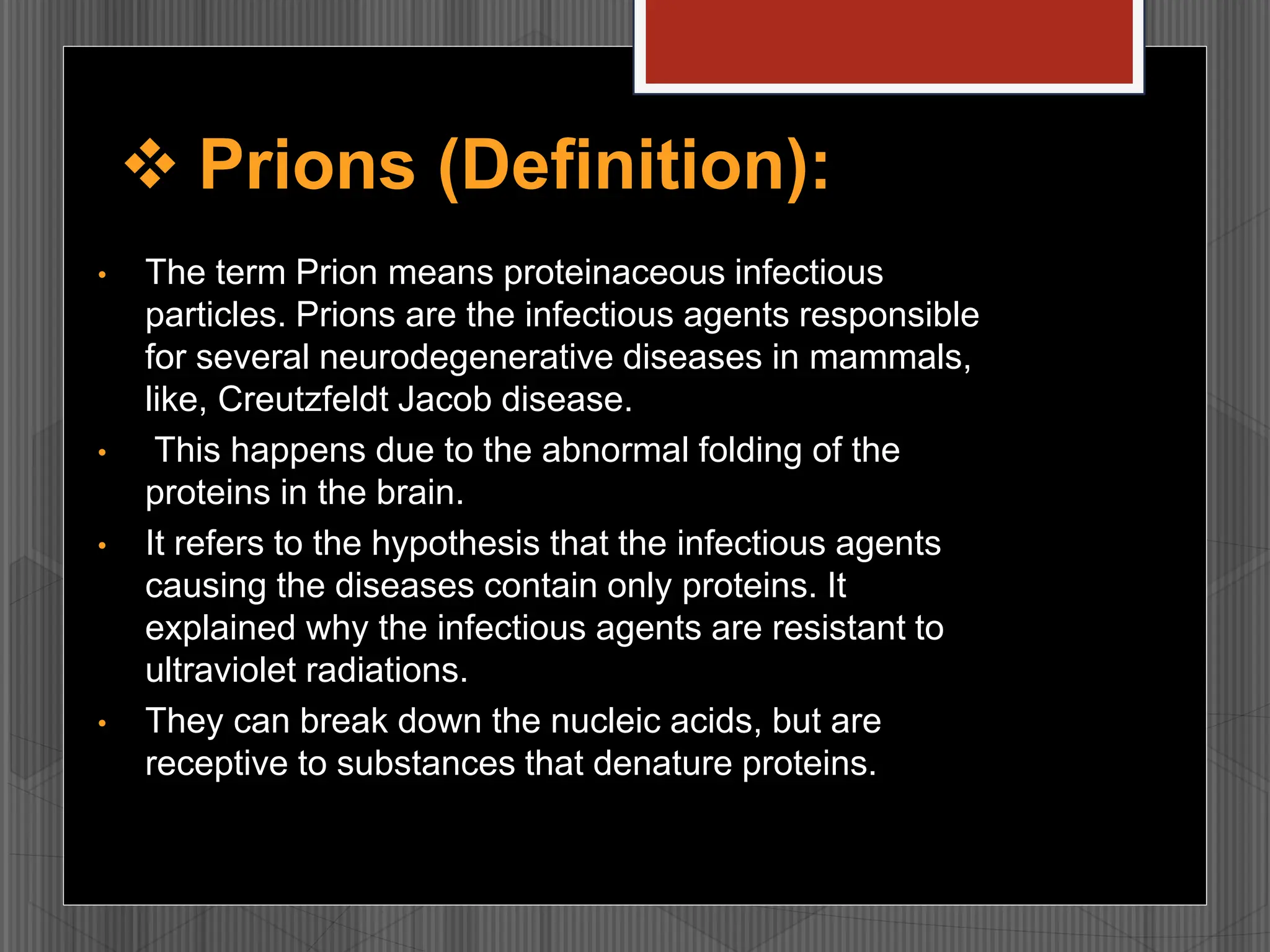 prions,types, disease, prevention and treatment | PPTX