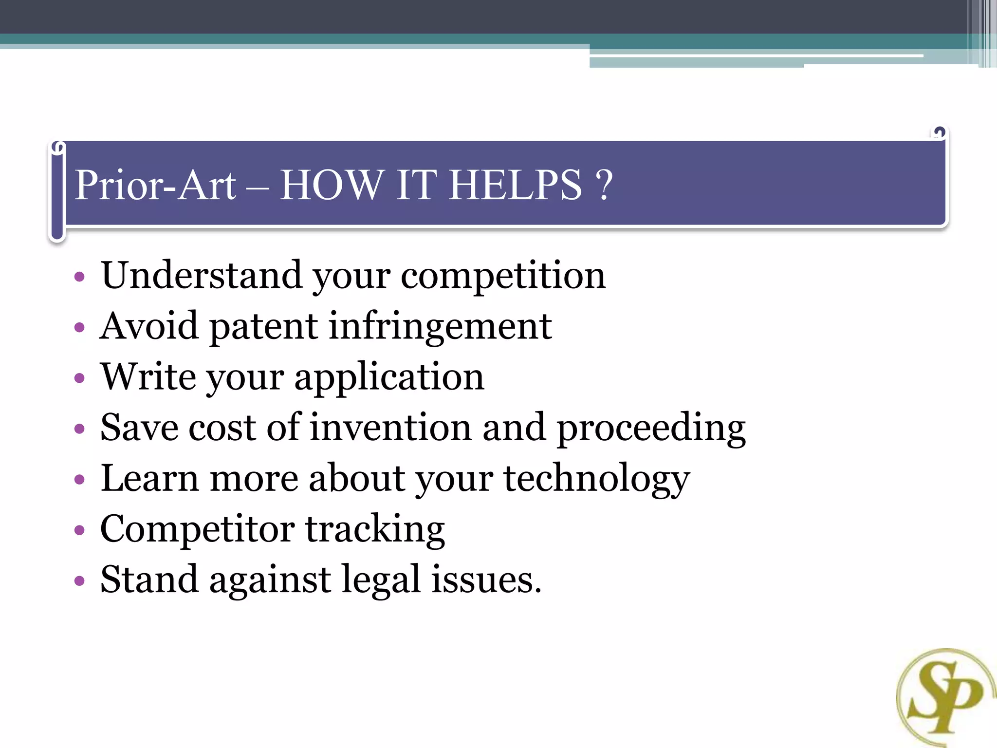 Prior art search - Patent | PPTX