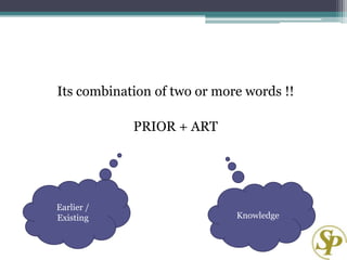 Prior art search - Patent | PPTX