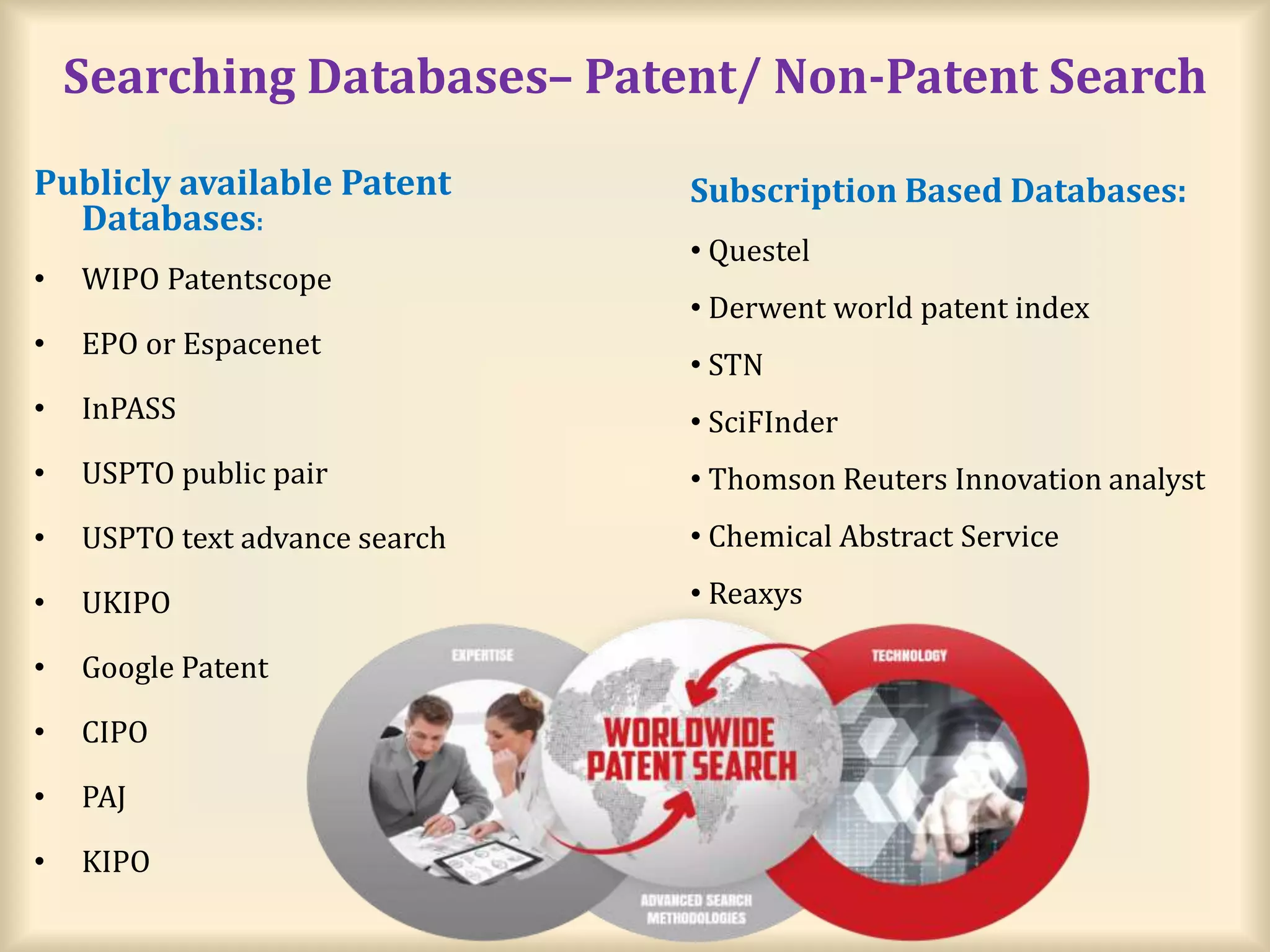Prior Art Search - An Overview | PPTX