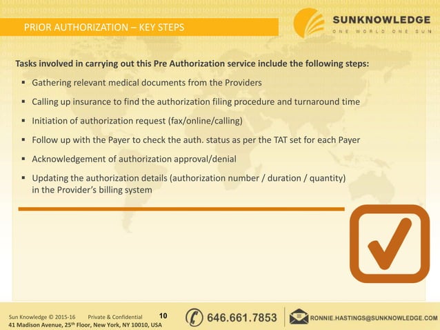 Prior Authorization For Radiology By SunKnowledge | PPTX | Computer ...