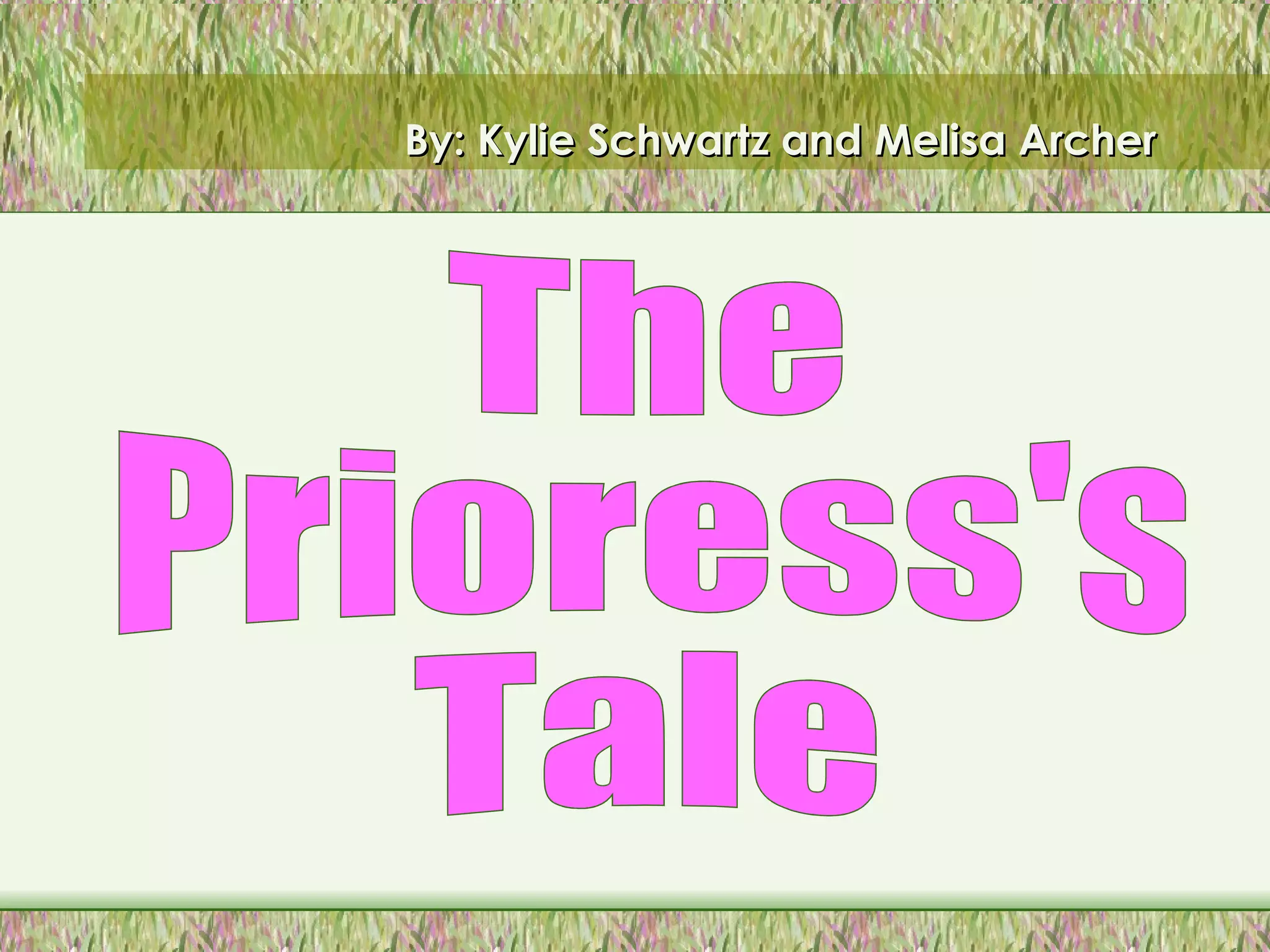 Prioress | PPT