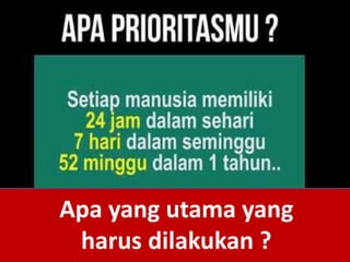 Prioritas hidup | PPTX