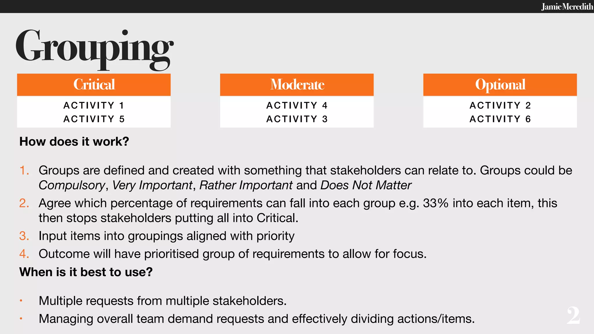 Prioritisation | PDF