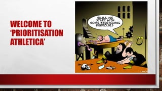 Prioritisation: the ultimate hamster wheel | PPT