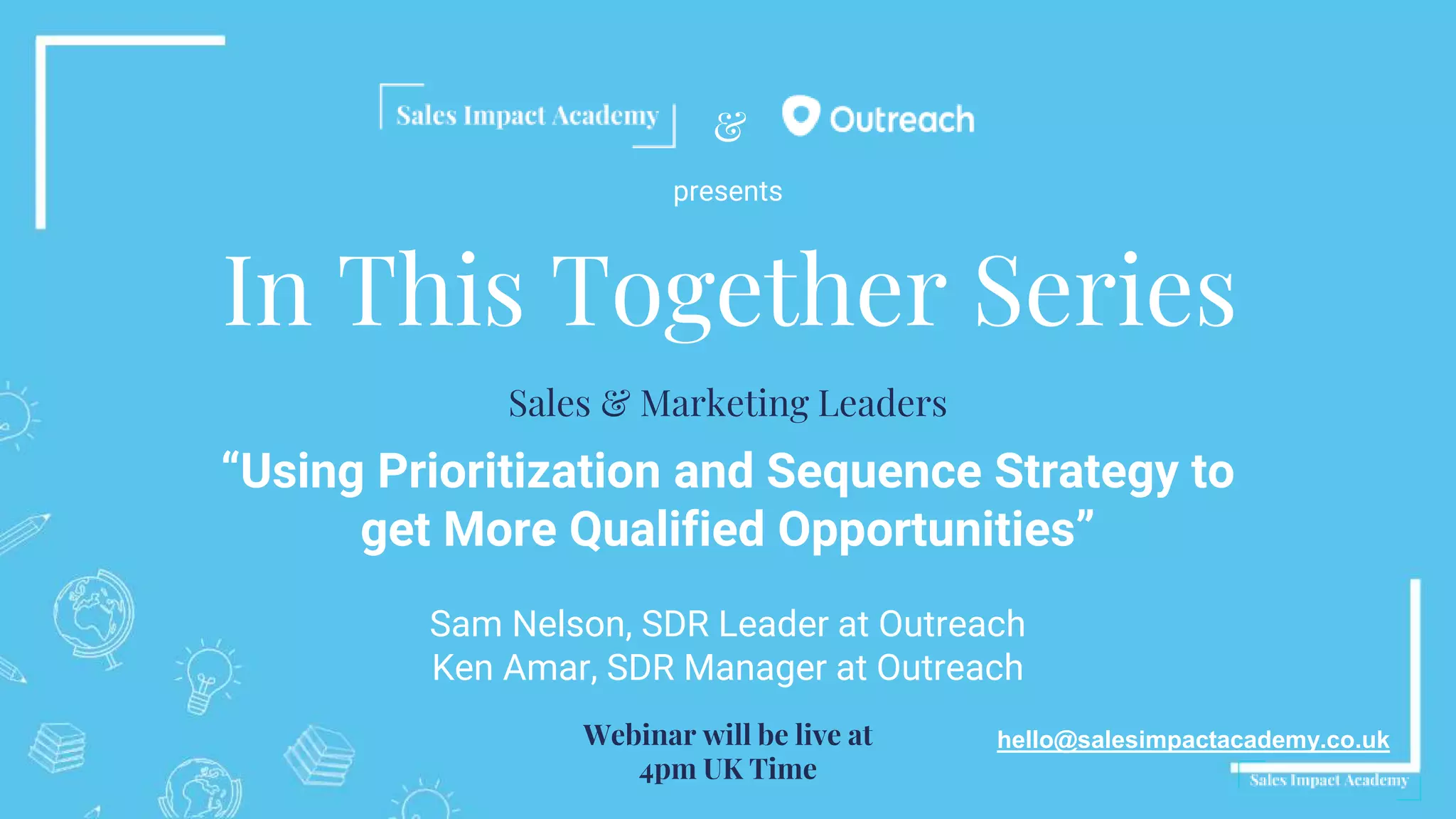 Prioritization and Sequence Strategy from Outreach | PPT