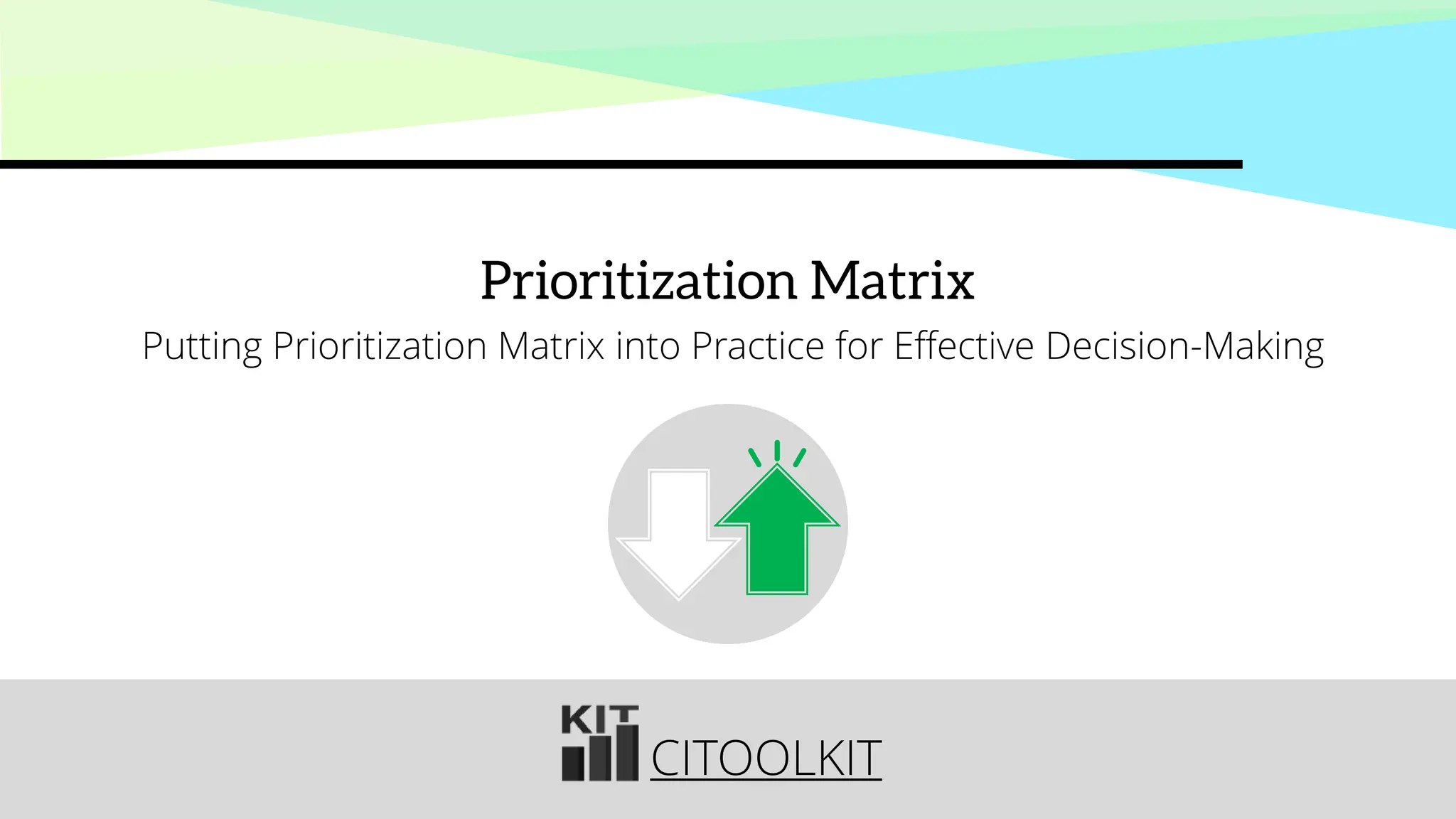 Putting Prioritization Matrix into Practice for Effective Decision ...