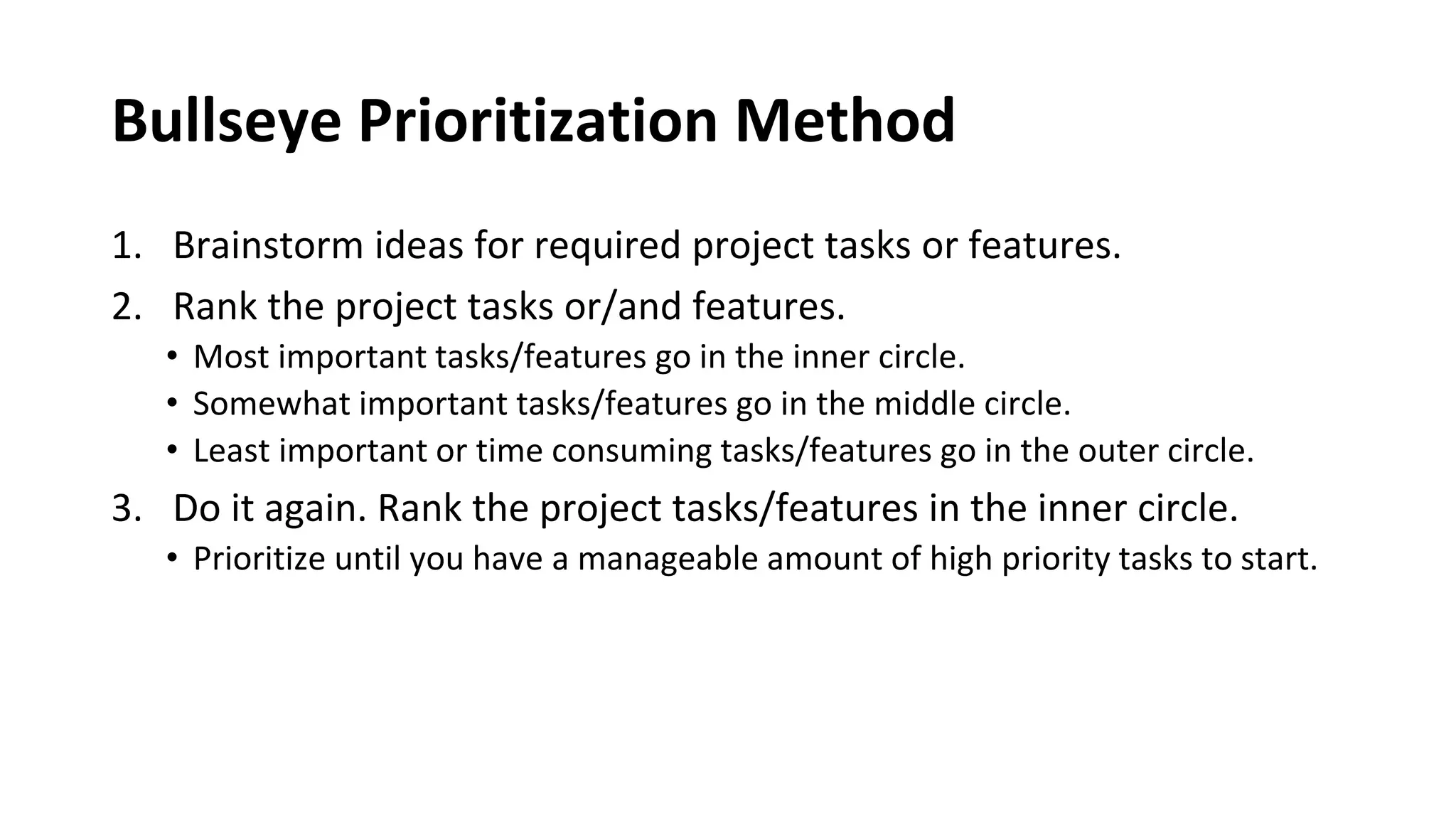 Prioritization Methods | PPTX