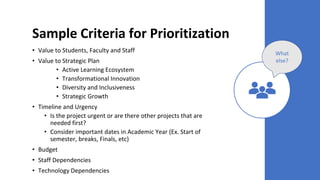 Prioritization Methods | PPTX