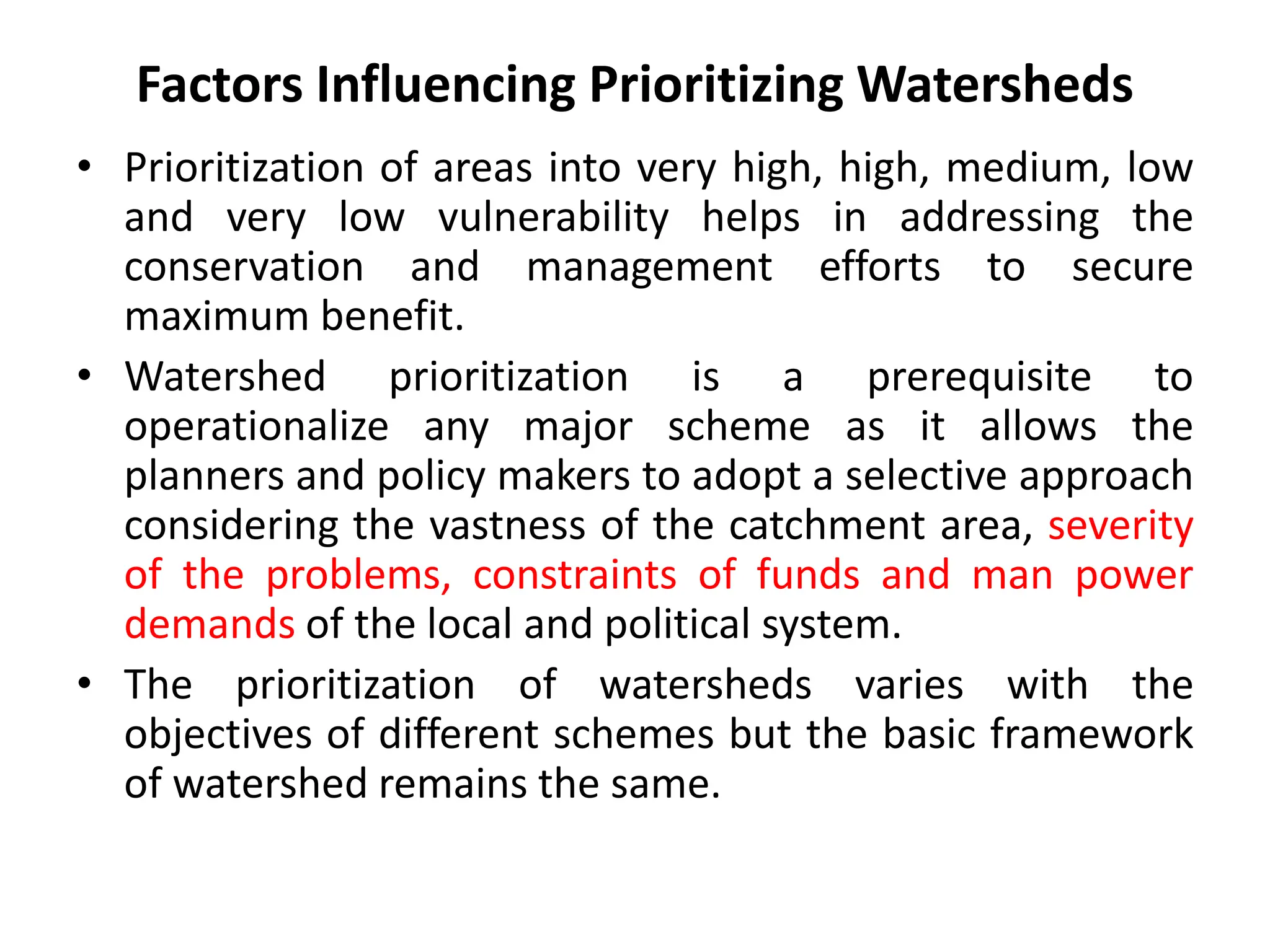 Prioritization of Watersheds.pptxshshshshah | PPTX