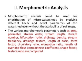 Prioritization of Watersheds.pptxshshshshah | PPTX