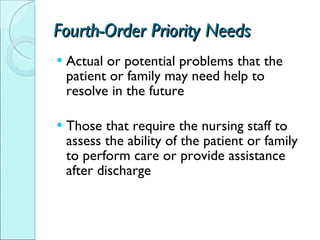 Prioritizing and Organizing Care | PPT