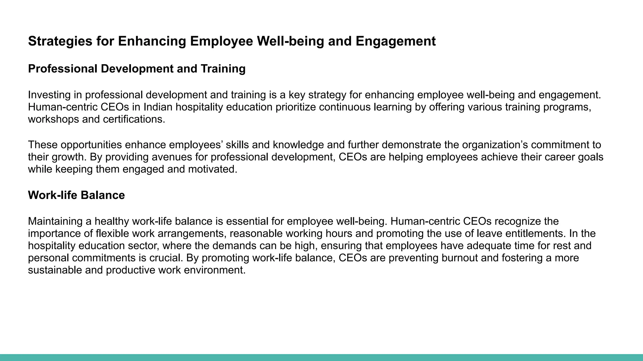 Prioritizing Employee Well-being and Engagement | PDF | Human Resources | Business