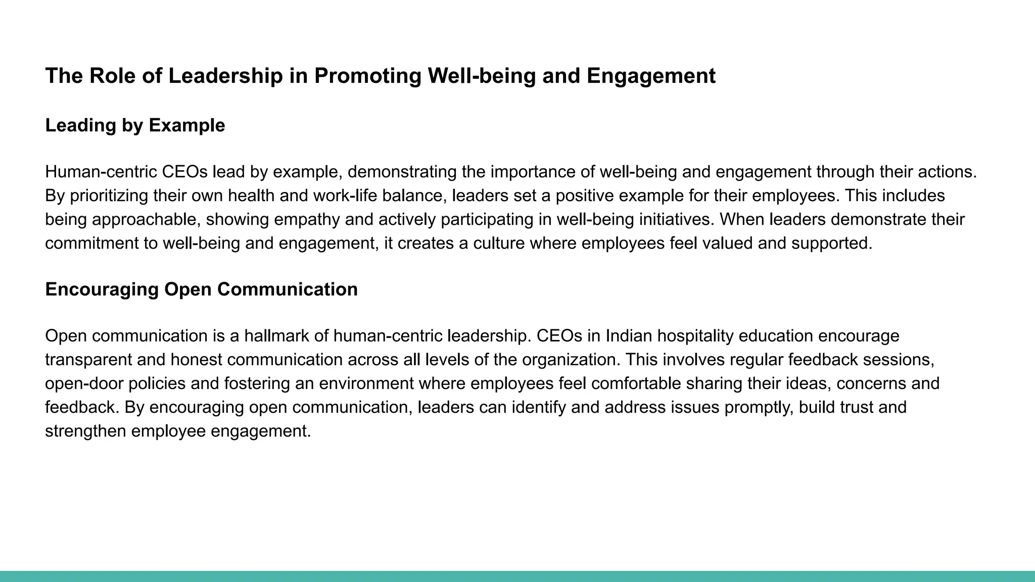 Prioritizing Employee Well-being and Engagement | PDF | Human Resources ...