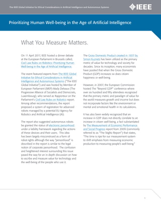 Prioritizing Human Well-being in the Age of Artificial Intelligence | PDF