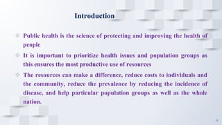 Prioritizing public health problem | PDF