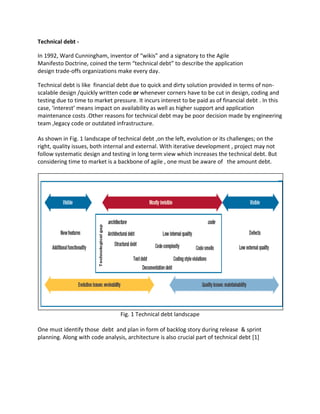 Prioritizing technical debt using bcg matrix in agile engagement | PDF