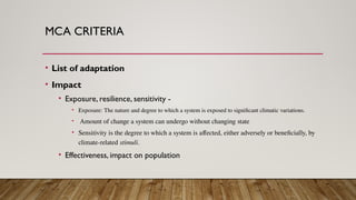Appraising and Prioritizing Adaptation Options | PPT