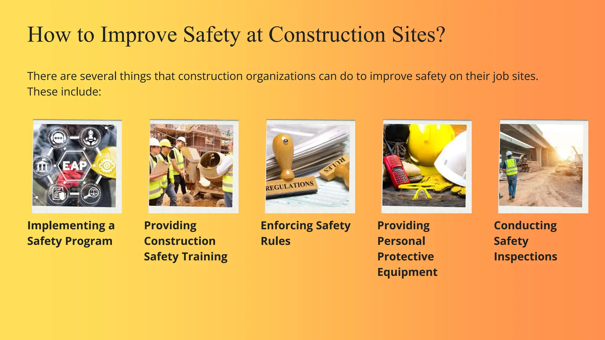 Prioritizing Worker Safety in a Growing Construction Industry | PPT