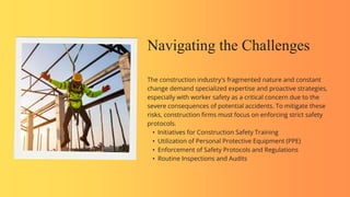 Prioritizing Worker Safety in a Growing Construction Industry | PPT