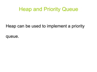 Algorithm: priority queue | PPT