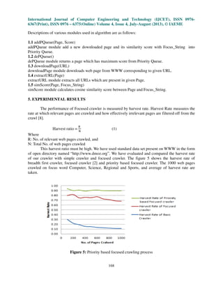 Priority based focused web crawler | PDF