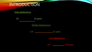 Priority health problems in adolescents | PPT