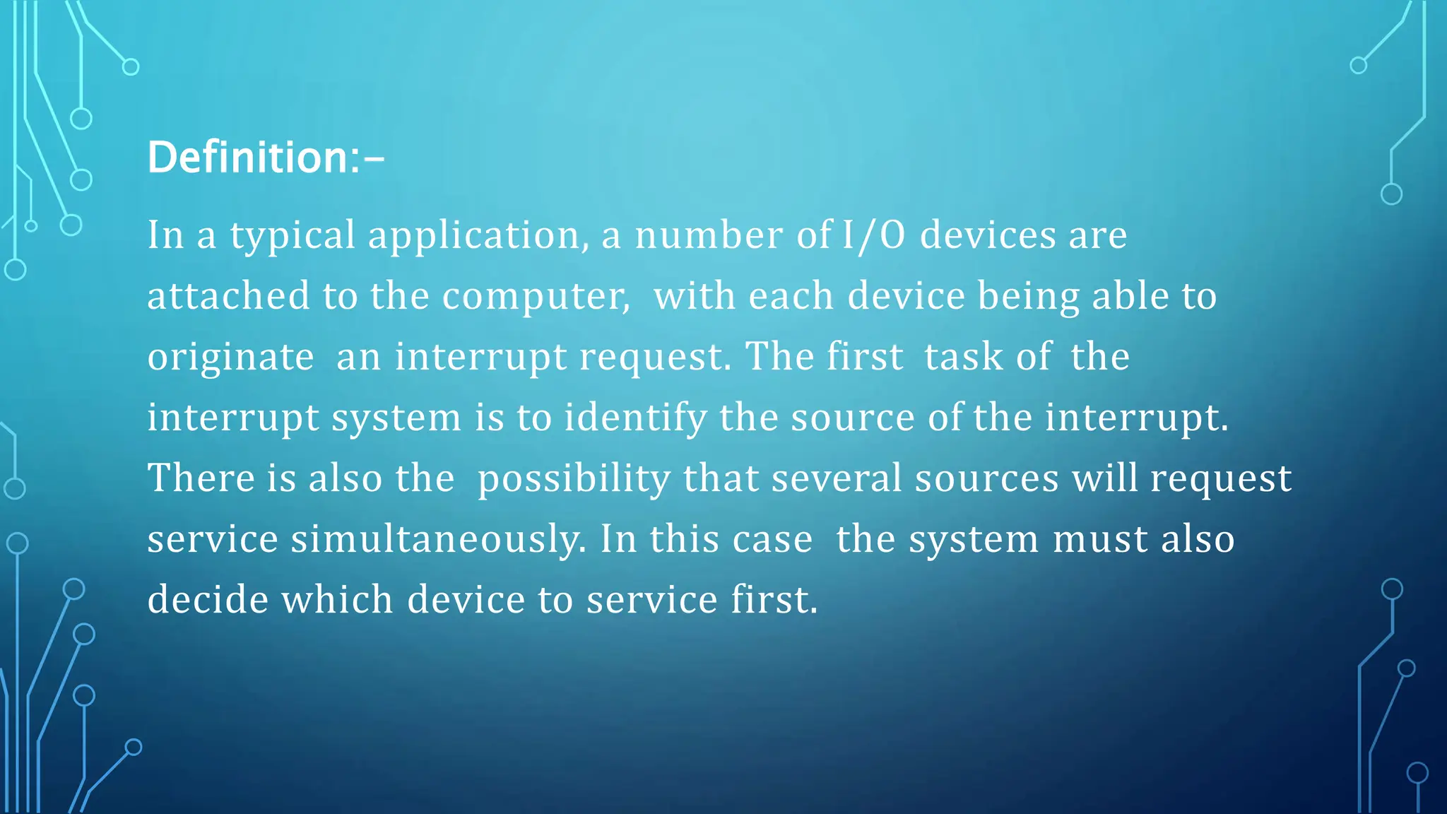 priority interrupt computer organization | PPTX