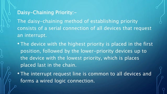 Priority Interrupt Computer Organization Ppt 