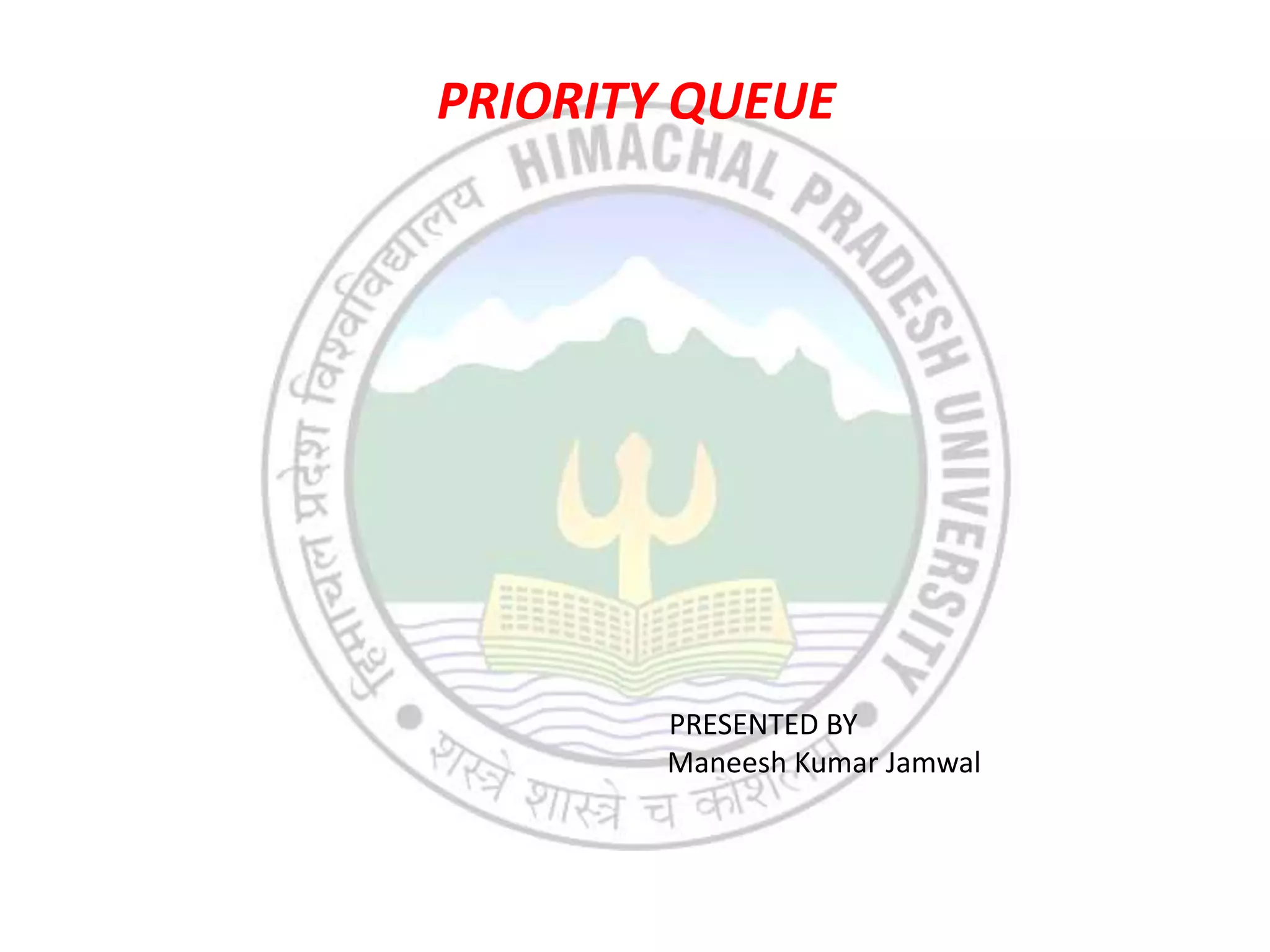 Priority Queue Pptx Programming Languages Computing