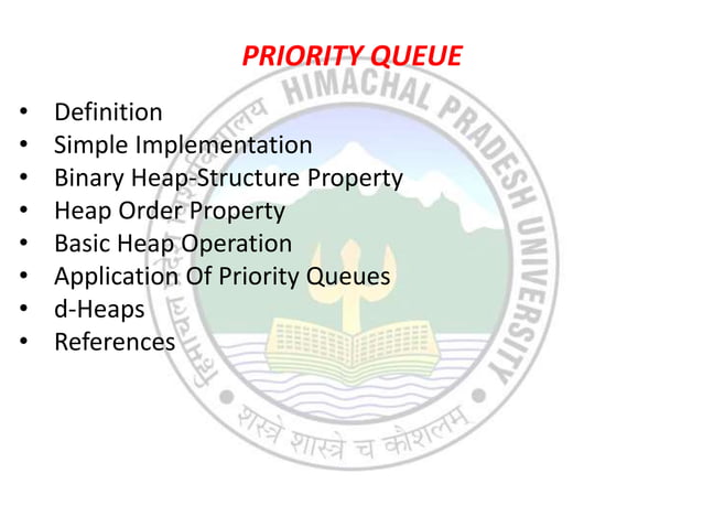 Priority Queue Pptx Programming Languages Computing 6642