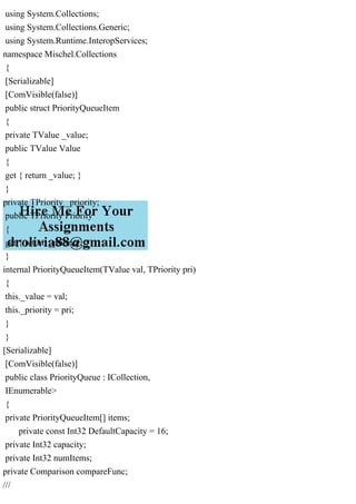 PriorityQueue.cs Jim Mischel using System; using Sy.pdf