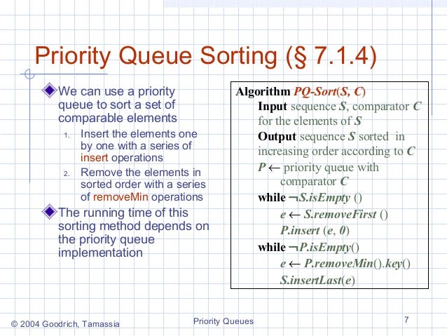 Priority Queues 