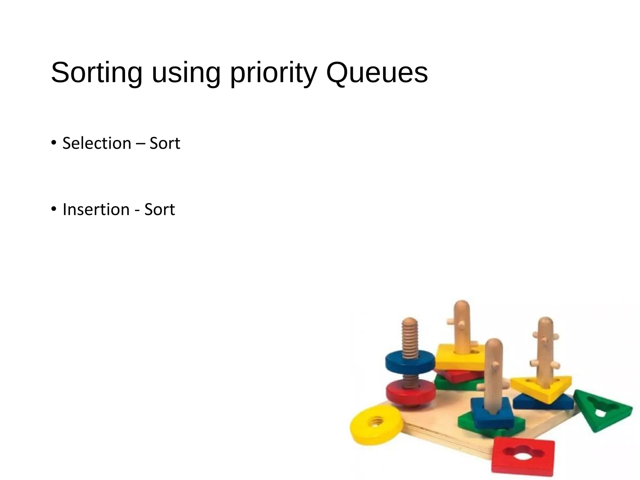 Priority queues | PPT