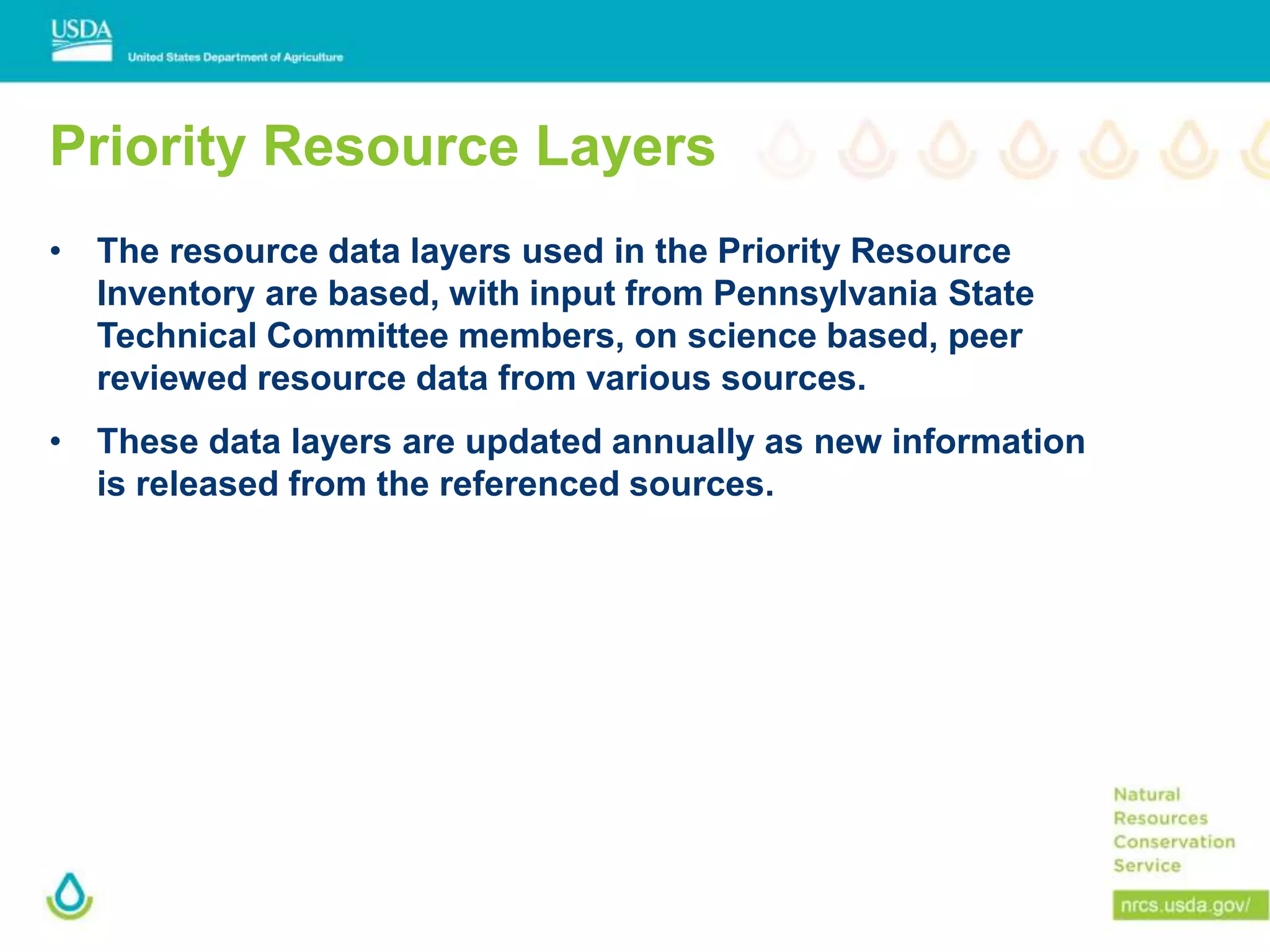 Priority Resource Inventory Map | PPTX