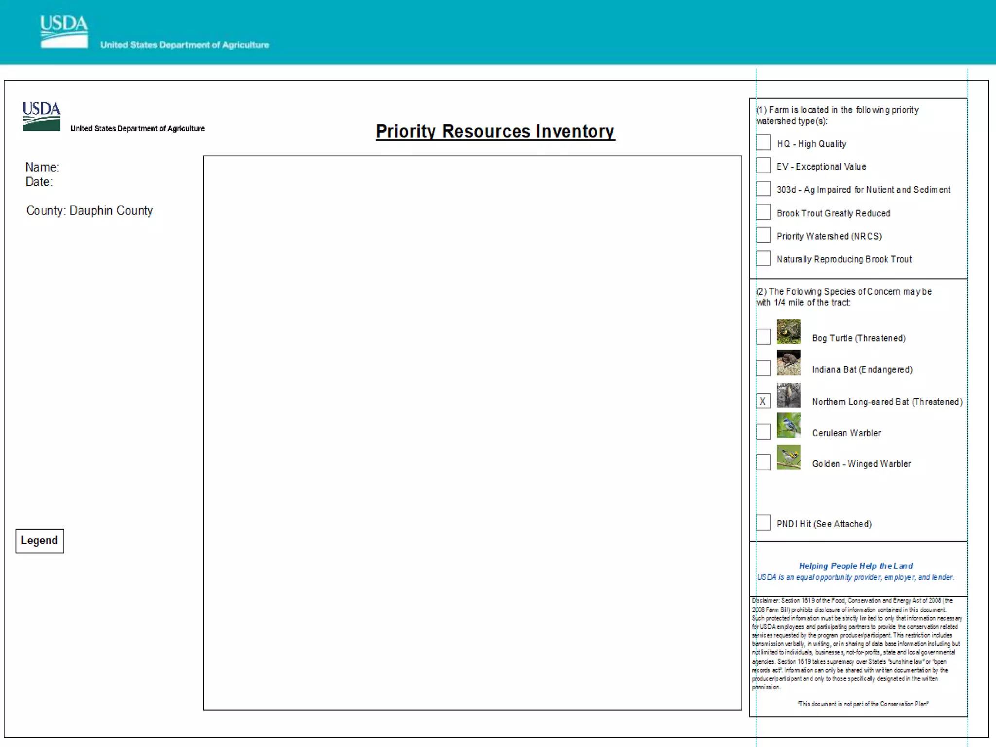 Priority Resource Inventory Map | PPTX