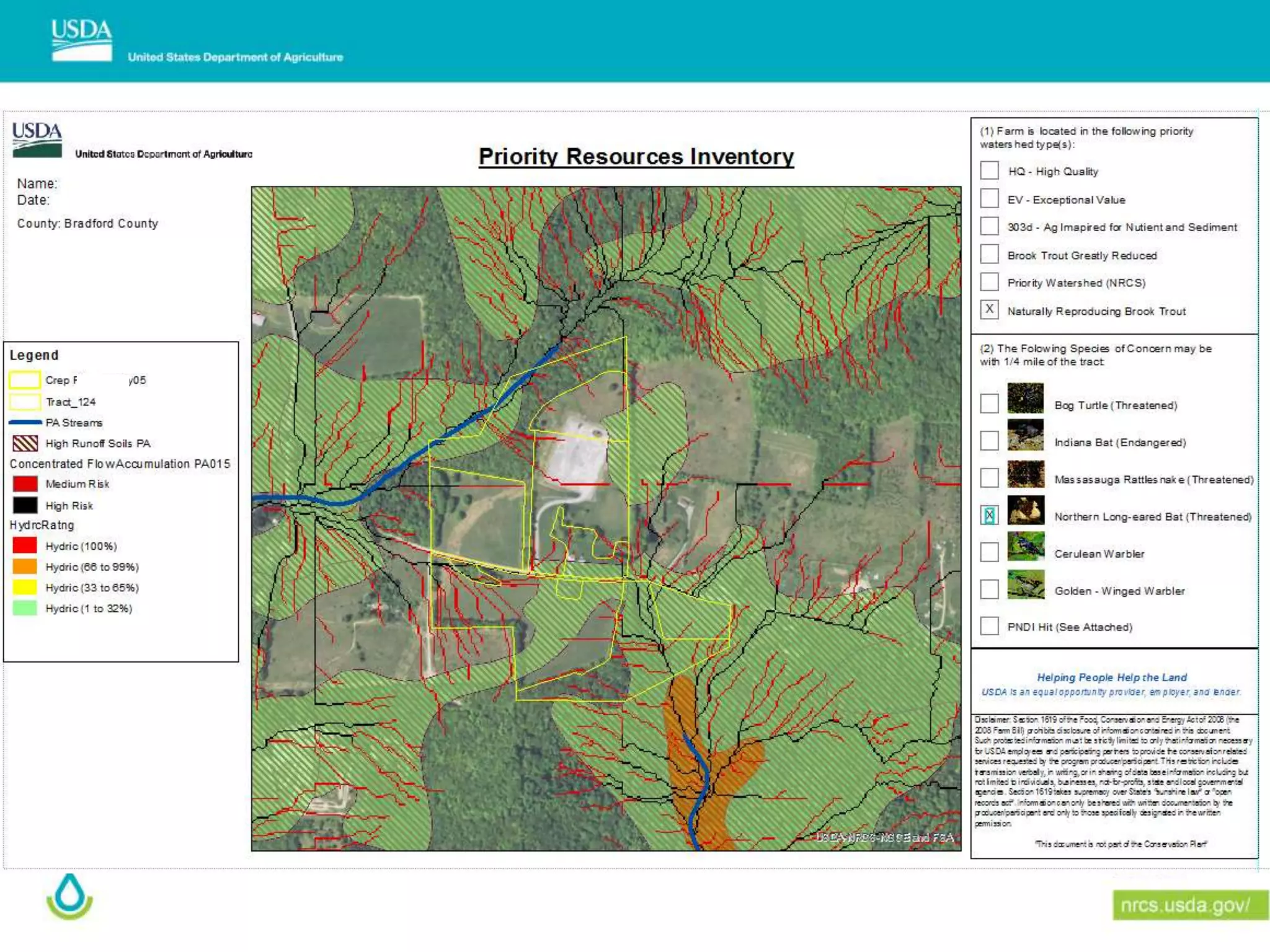 Priority Resource Inventory Map | PPTX