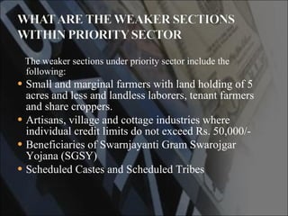 Priority sector lending | PPT