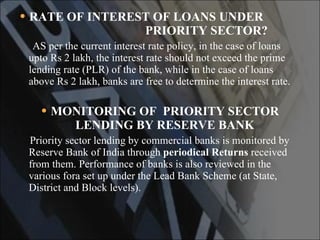 Priority sector lending | PPT