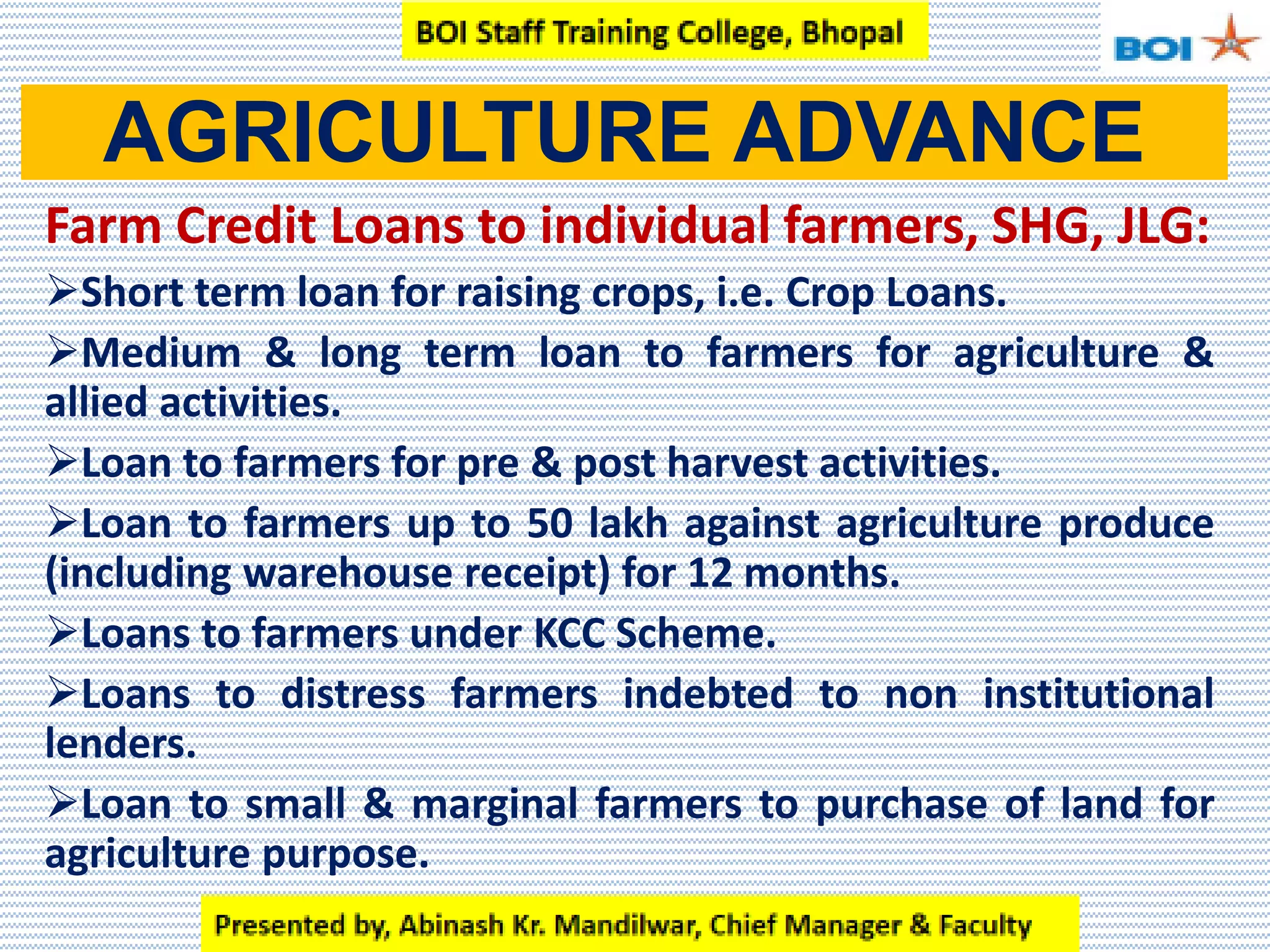 Priority Sector Advances (RBI) | PDF