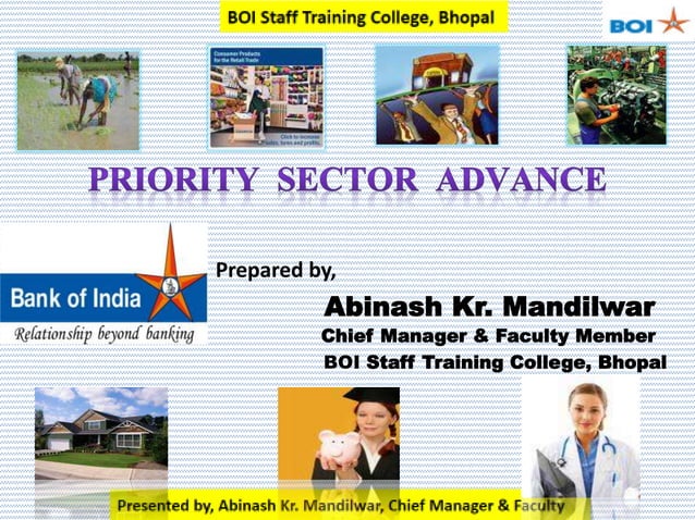 Priority Sector Advances (RBI) | PDF | Agriculture | Industries