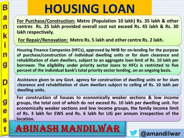 Priority Sector Lending in India | भारत में प्राथमिकता क्षेत्र ऋण ...