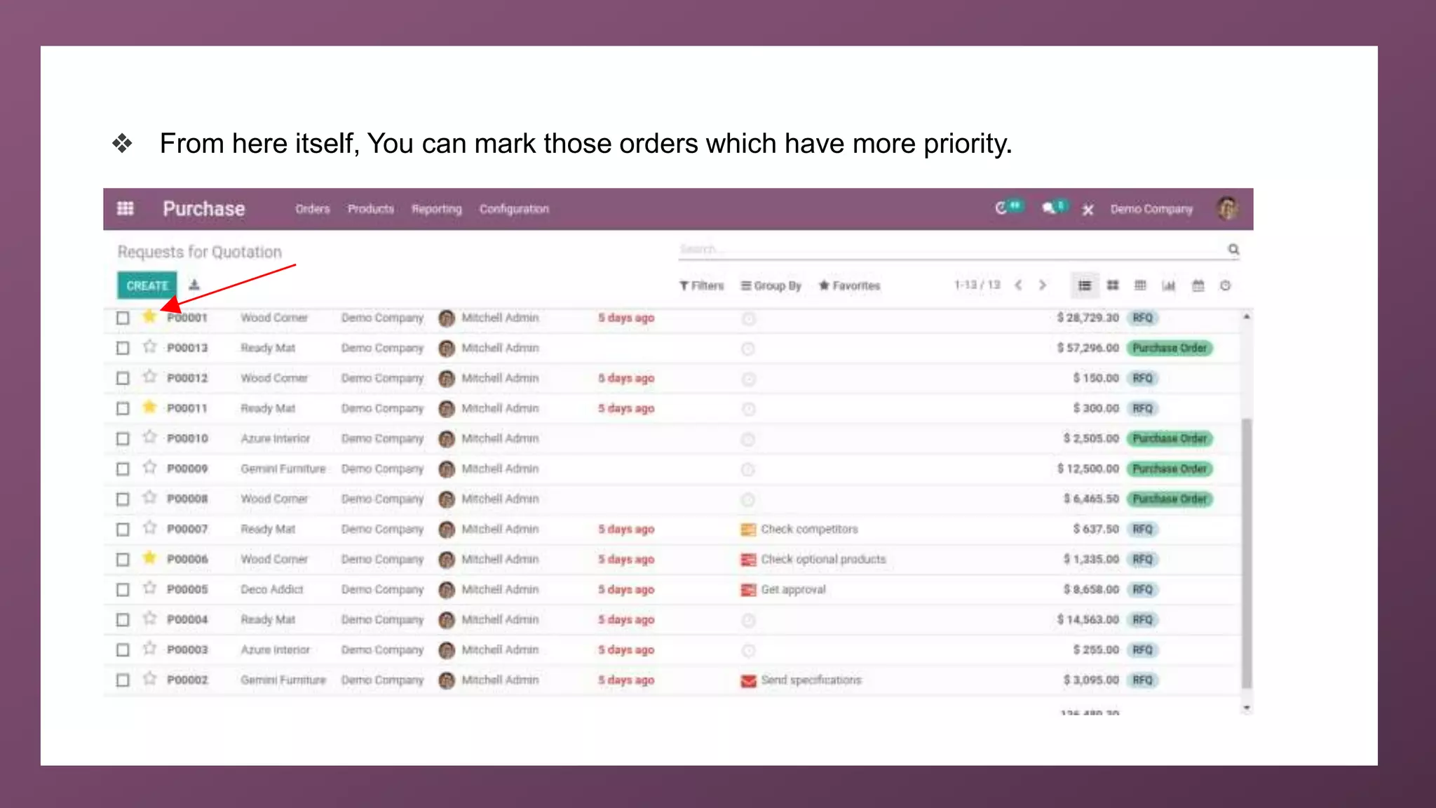Priority Widget in Odoo 14 | PPT