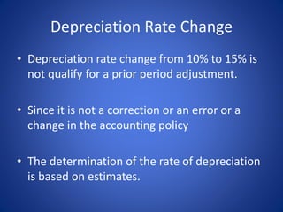 Prior Year Adjustments -IAS 8 | PPTX