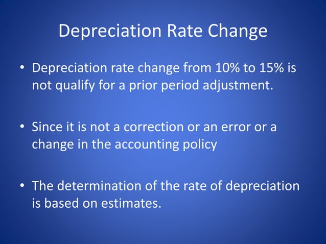 Prior Year Adjustments -IAS 8 | PPTX