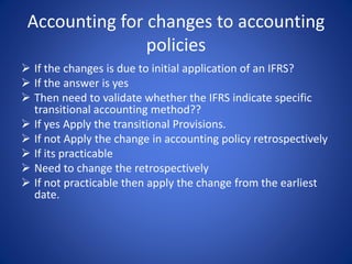 Prior Year Adjustments -IAS 8 | PPTX